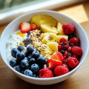 Healthy breakfast fruit bowl - Recipe by Tasty